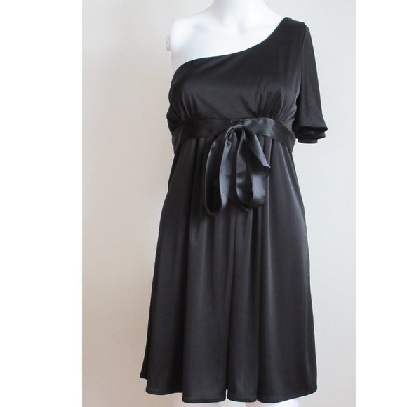 Arden B | Dresses | Arden B Womens Dress Short Black One Shoulders ...